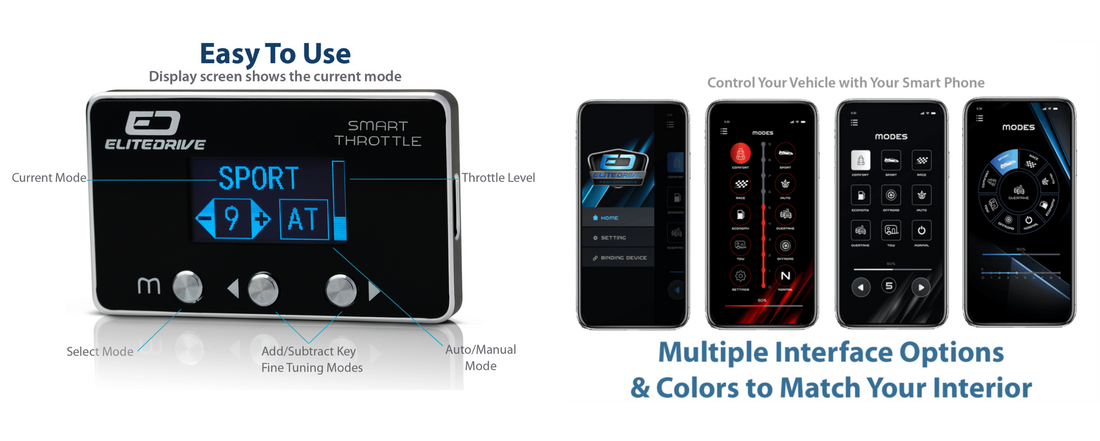 Smart Throttle Controller - Ultimate Pedal Control – EliteDrive Australia